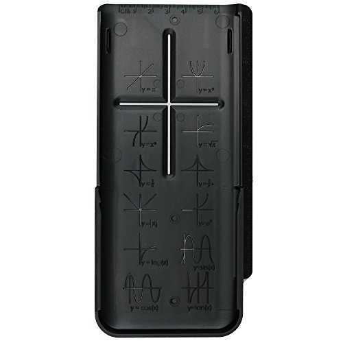EZ Graphing Black Hard Slide Cover for TI 84 Plus CE (See Description for Details)