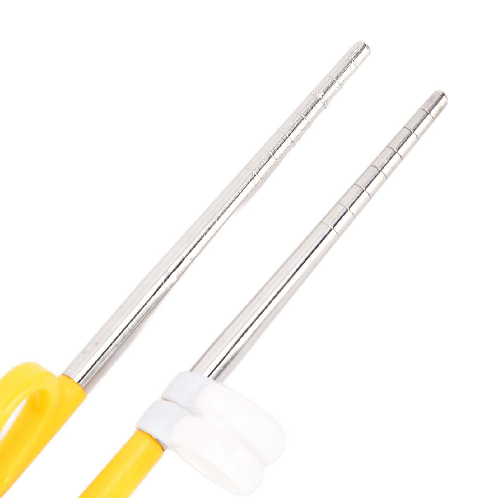 Children's Practice Chopsticks Kids Chopsticks Reusable Childrens Chopsticks Easy To Use Chopsticks Toddler Chopsticks Helper (Bee stainless steel yellow)