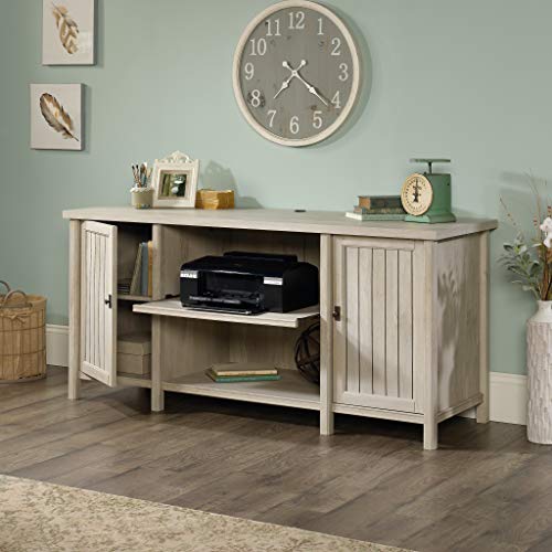 Sauder Costa Credenza, Chalked Chestnut finish