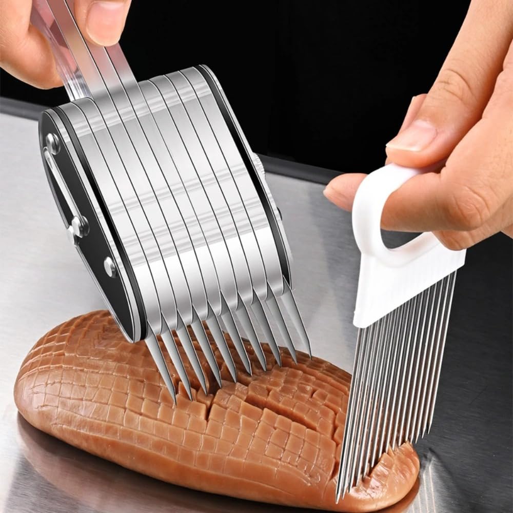 Generic Retractable Squid Knife - Novel Kitchen Accessory for Efficient Cutting and Versatile Culinary Applications, 7.09*2.17in, Silver