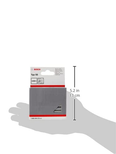 Bosch Professional 1609200372 Black Staples Type 55 60x108x16, 60 x 108 x 16 mm