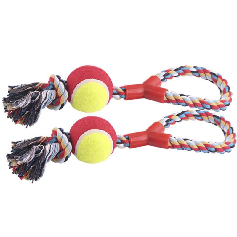 Kapmore Portable Puppy Chewing Ball - Funny Lightweight Dental Beneficial Dog Chew Toy for Interactive Training