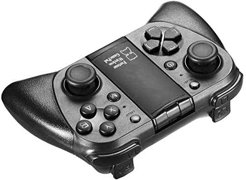 Fortune MFI Certified Wireless iPhone Gamepad Controller for iOS iPhone and iPad – Designed with Newly L3 + R3 Buttons, 8 Ways Joysticks Ergonomics iOS D-Pad, 4.5 oz Weight and One Inch Thickness