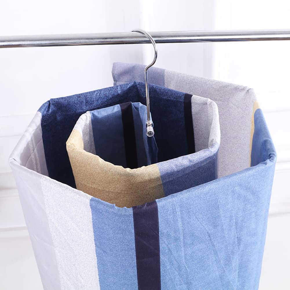 DEPILA Spiral Sheet Hanger Space Saving Hangers for Sheets Bedspreads Coverlets Mattresses Tablecloths Sofa Covers Blankets Shawls Scarfs Capes A12 Coat Hanger