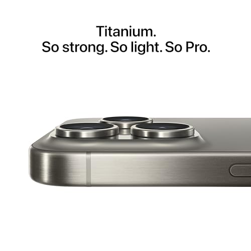 Boost Infinite iPhone 15 Pro (1 TB) — Natural Titanium [Locked]. Requires unlimited plan starting at $60/mo.