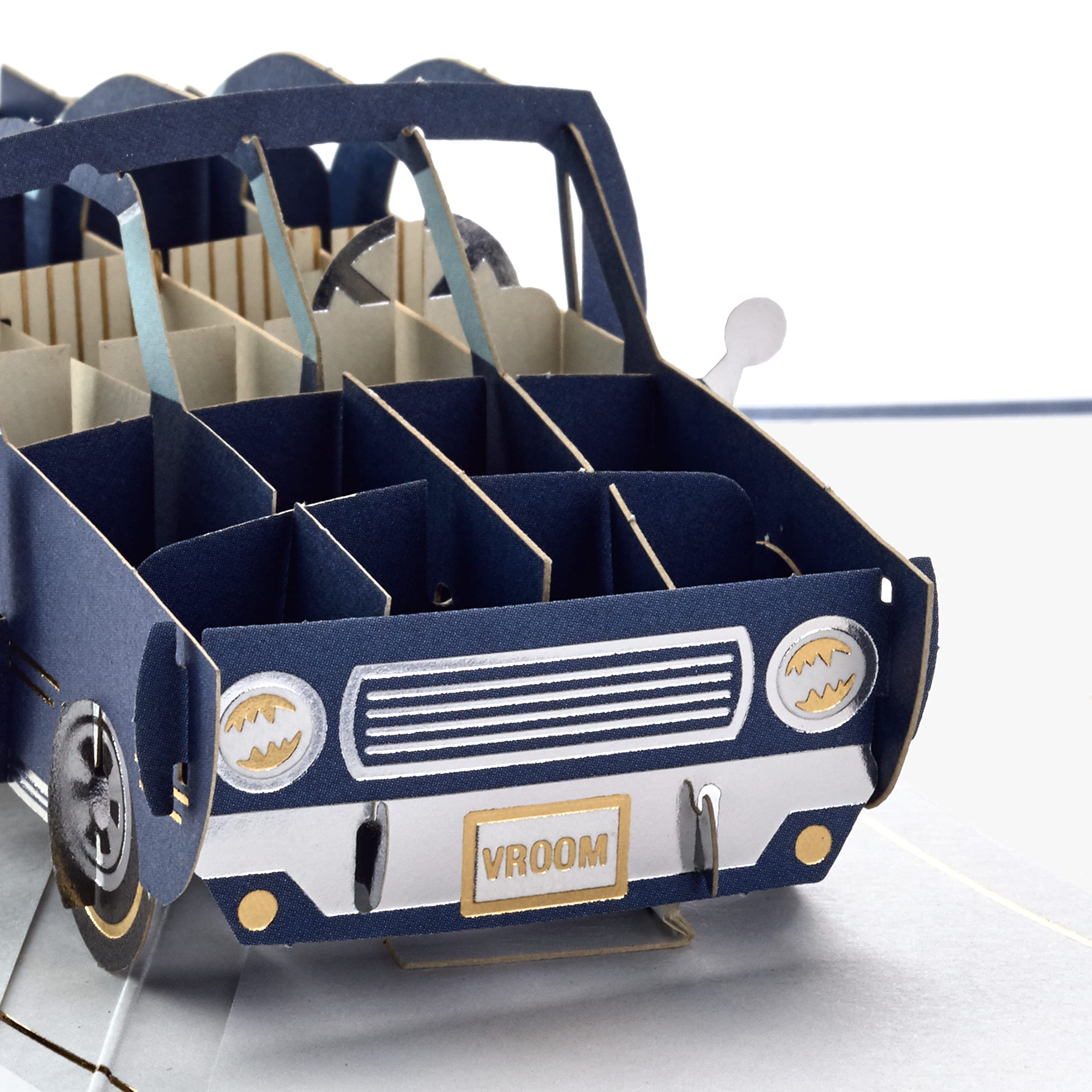 Hallmark Signature Paper Wonder Pop Up Birthday Card (Classic Car, Amazing Ride)