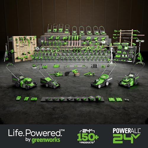 Greenworks 24V Cordless Trim Router, Variable Speed Brushless Motor Compact Palm Router with 2Ah Battery and Charger