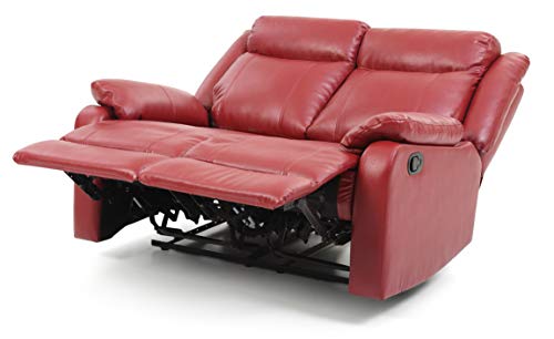 Glory Furniture Ward Love Seats, Red