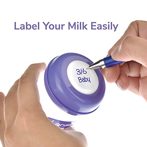 Maymom Sealing Disk Compatible with Lansinoh Bottle Top, Momma Bottles, Not Original Lansino Sealing Disk, Lansinoh Pump Parts, Signature Pro,Smartpump, Manual Breastpump(8ct)