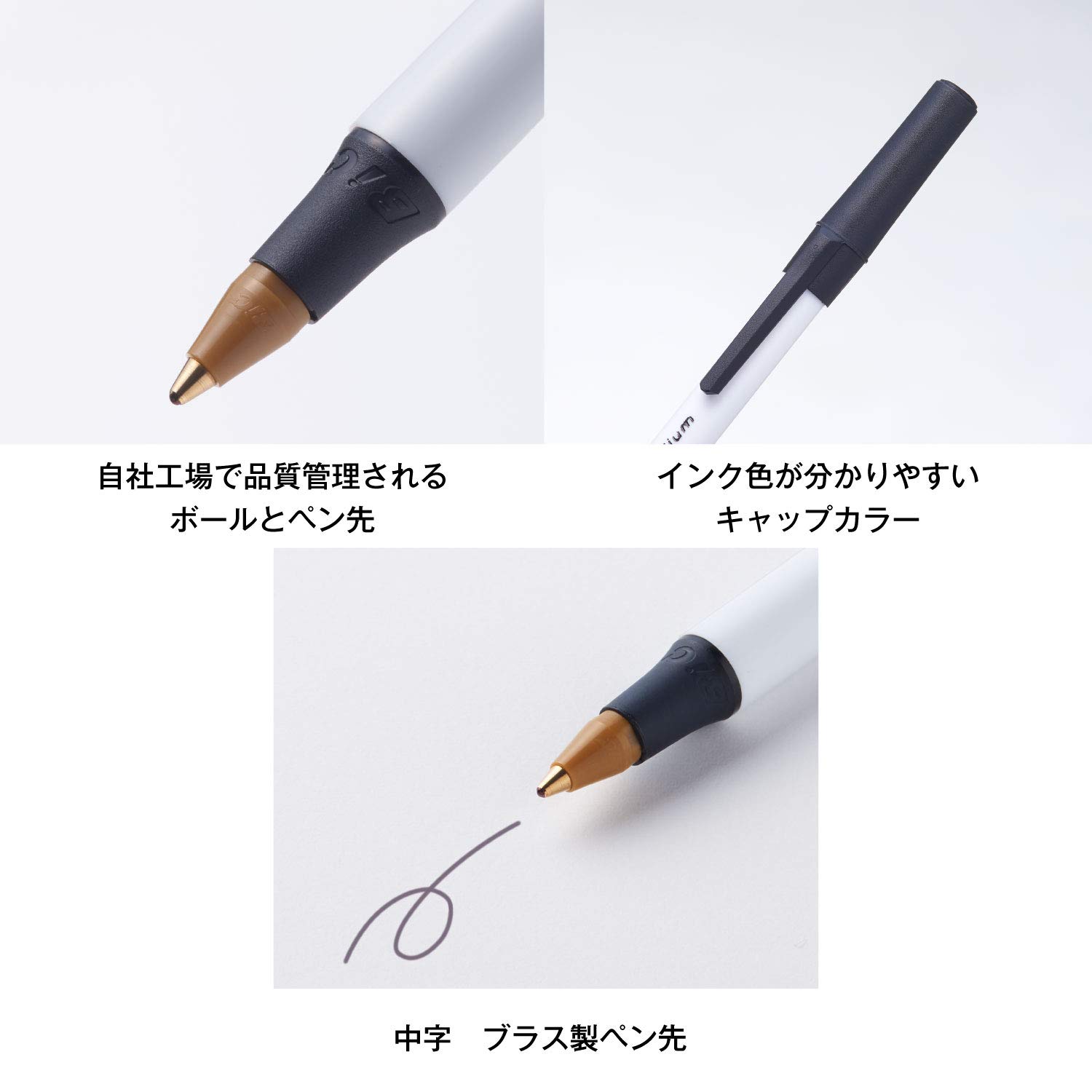 BIC Round Stic 1.0 mm med/MOY Ball Point Pen 1 Box 12 PCS (Pack of 12) (Black)