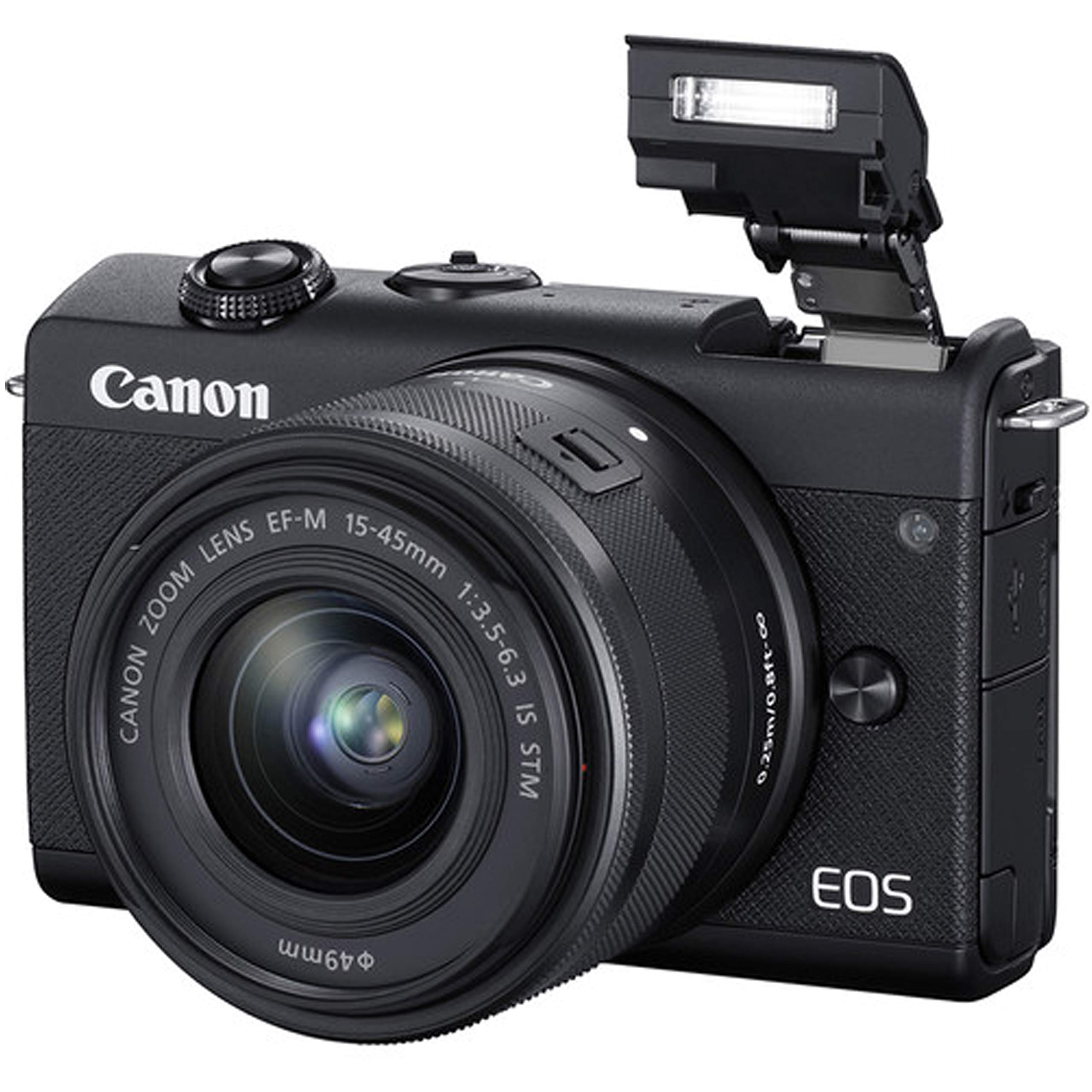 Canon EOS M200 Mirrorless Digital Camera with EF-M 15-45mm f/3.5-6.3 is STM Lens+ 420-800mm Super Telephoto Lens + 64GB Memory Card, Professional Photo Bundle (42pc Bundle)