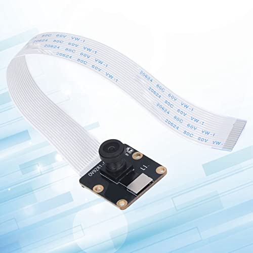 Camera Module, Board Cam Module 120 Degree View Fixed Focus Black White 1MP for Printer for Surveillance Cam