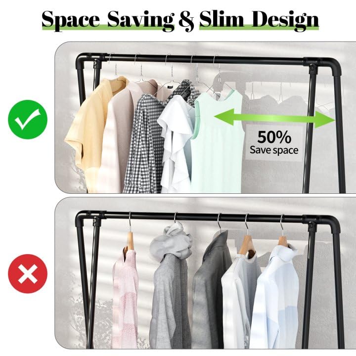 Wire Hangers 100 Pack, Metal Hangers for Clothes 16 Inch, Wire Metal Coat Hangers Space Saving, Slim Bulk Wire Hangers Non-Slip for Standard Size Coat, Suits, Shirts, Pants, Skirts- Silver