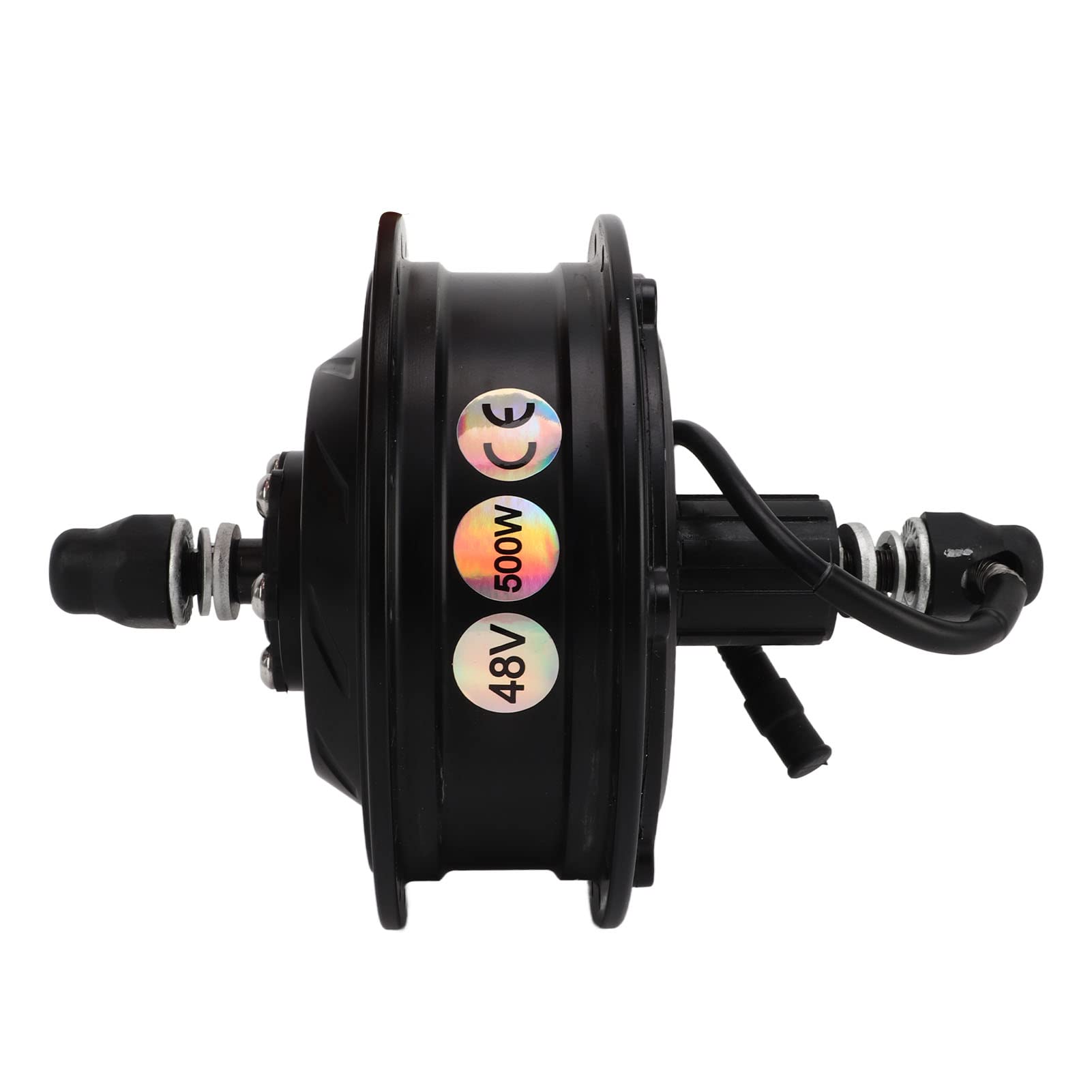Bicycle Hub Motor Wheel Kit, Lightweight 48V 500W Electric Bike Conversion Kit (for 27.5in Rim Spokes)