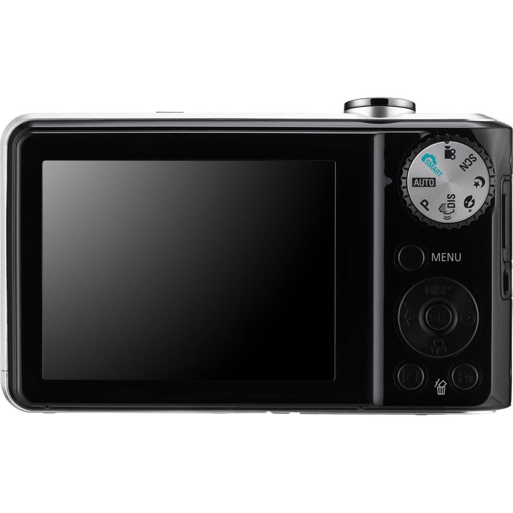 Samsung TL205 12 Megapixel Digital Camera with 3x Optical Zoom, Dual LCD Screens, Smart Auto, Digital Image Stabilization, Silver