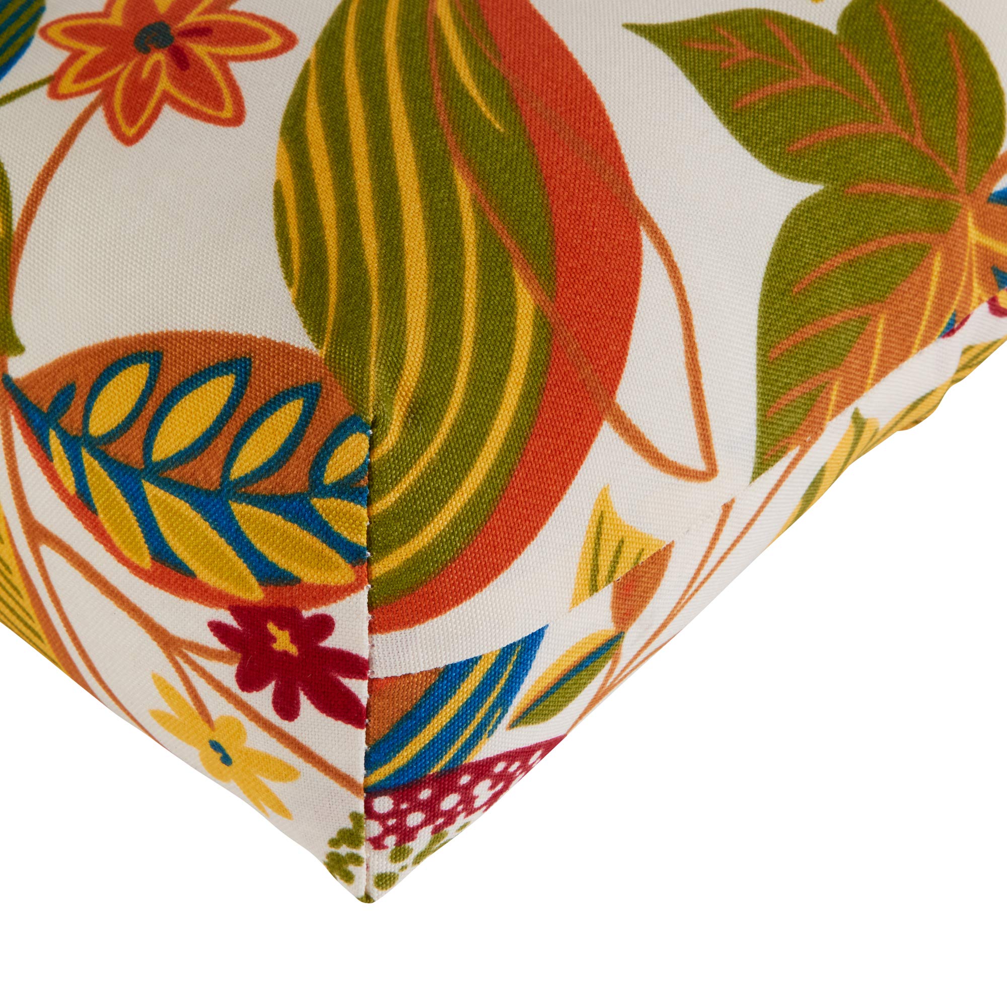 Greendale Home Fashions 44-inch Outdoor Swing/Bench Cushion, Set of 1, Foliage
