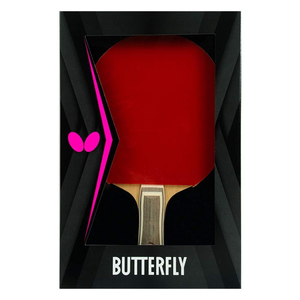 Butterfly Petr Korbel Blade & Sriver Rubber Shakehand Table Tennis Racket | Pro-Line Series | Classic Blade and Rubber Combination That Can Do It All | Recommended for Advanced Level Players