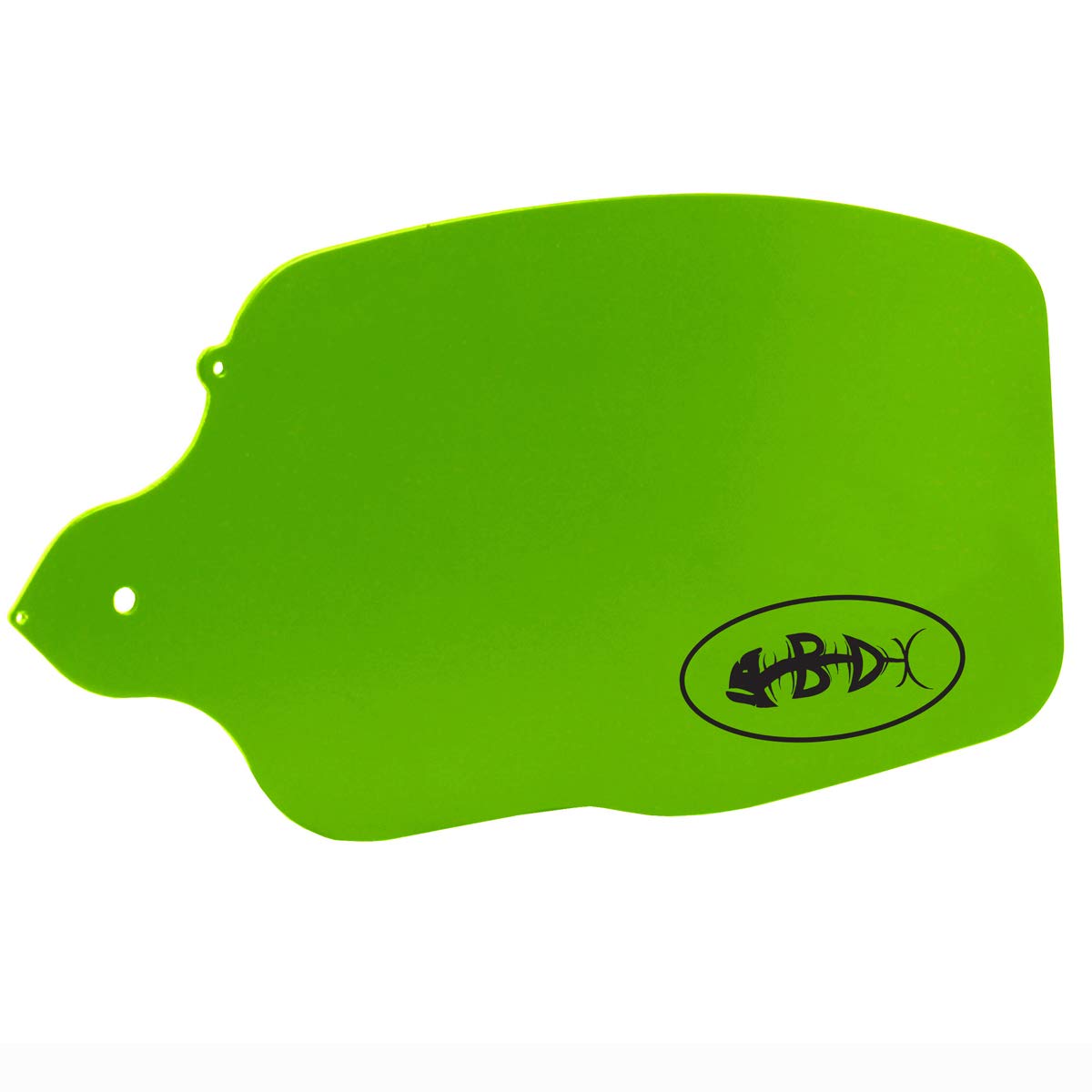 Boonedox ODC Rudder for Hobie Outback, Hobie Duo and Hobie Compass Fishing Kayaks-Aluminum (Lime)