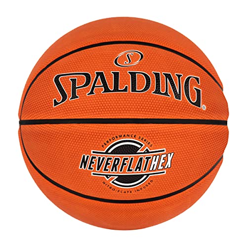 Spalding SGT NeverFlat Hexagrip Indoor-Outdoor Basketball 29.5"