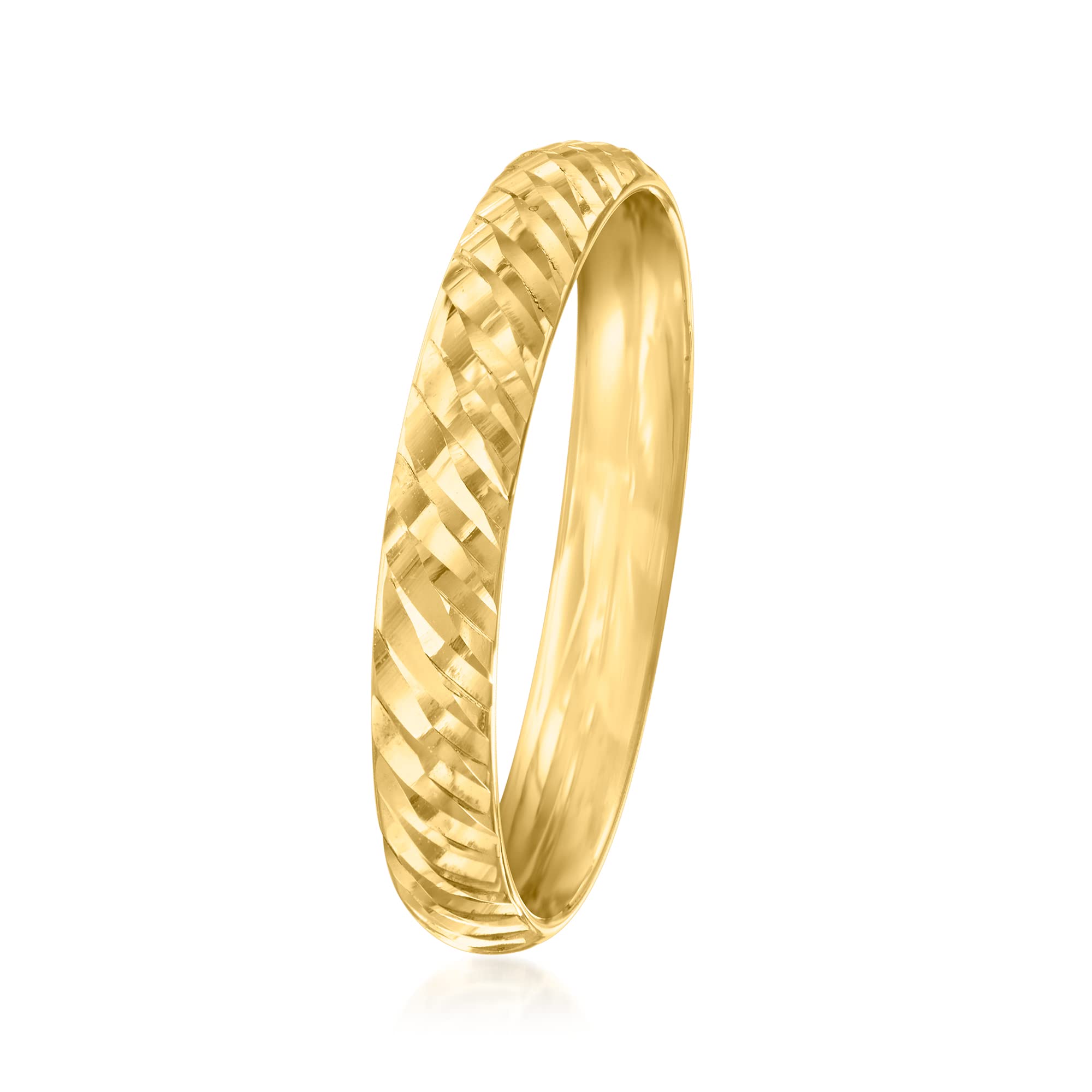 Canaria 10kt Yellow Gold Twisted Ring. Size 9