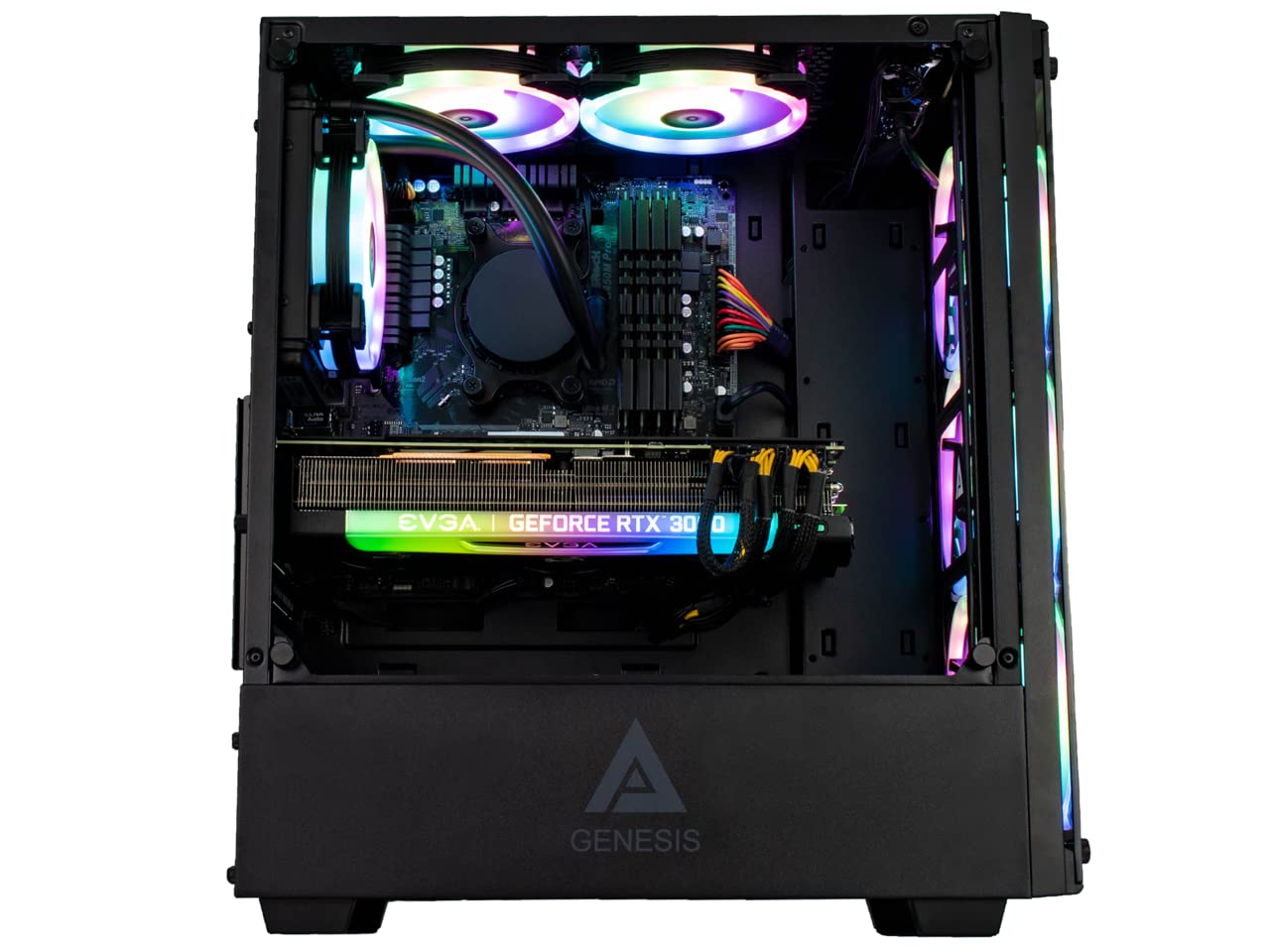 Cobratype Cascabel Gaming Desktop PC β Ryzen 5800X, RTX 3050, 32GB DDR4, 2TB NVMe, AIO Liquid Cooler