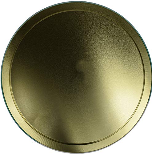 Set Of 3 Holiday Christmas12" Round Serving Tin Trays- Santa, Penguin, & Snowman