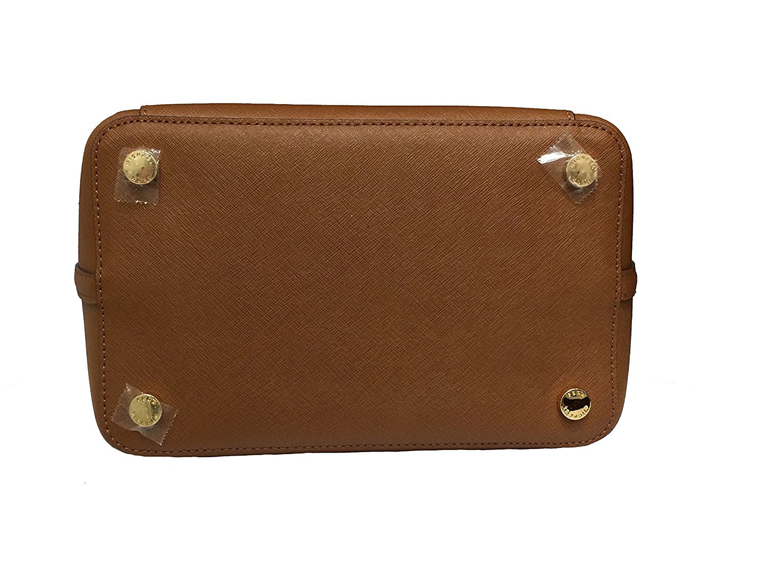 Michael Kors Greenwich Large Saffiano Leather Grab Bag Navy (Brown)