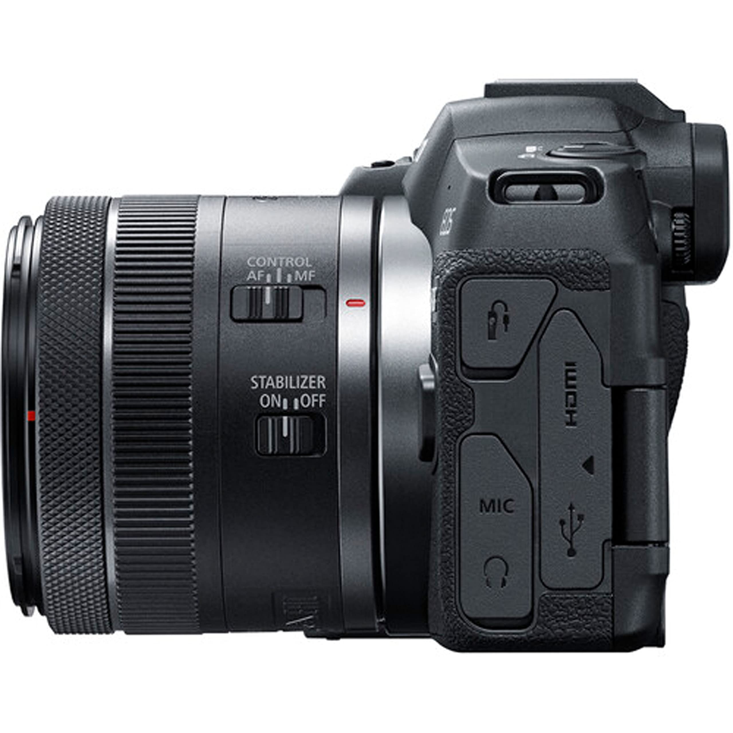 Canon EOS R8 Mirrorless Camera RF 24-50mm f/4.5-6.3 is STM Lens + Accessories Included: 2X 64GB Memory Cards, TTL Flash, Extra Battery, Case, Tripod & More