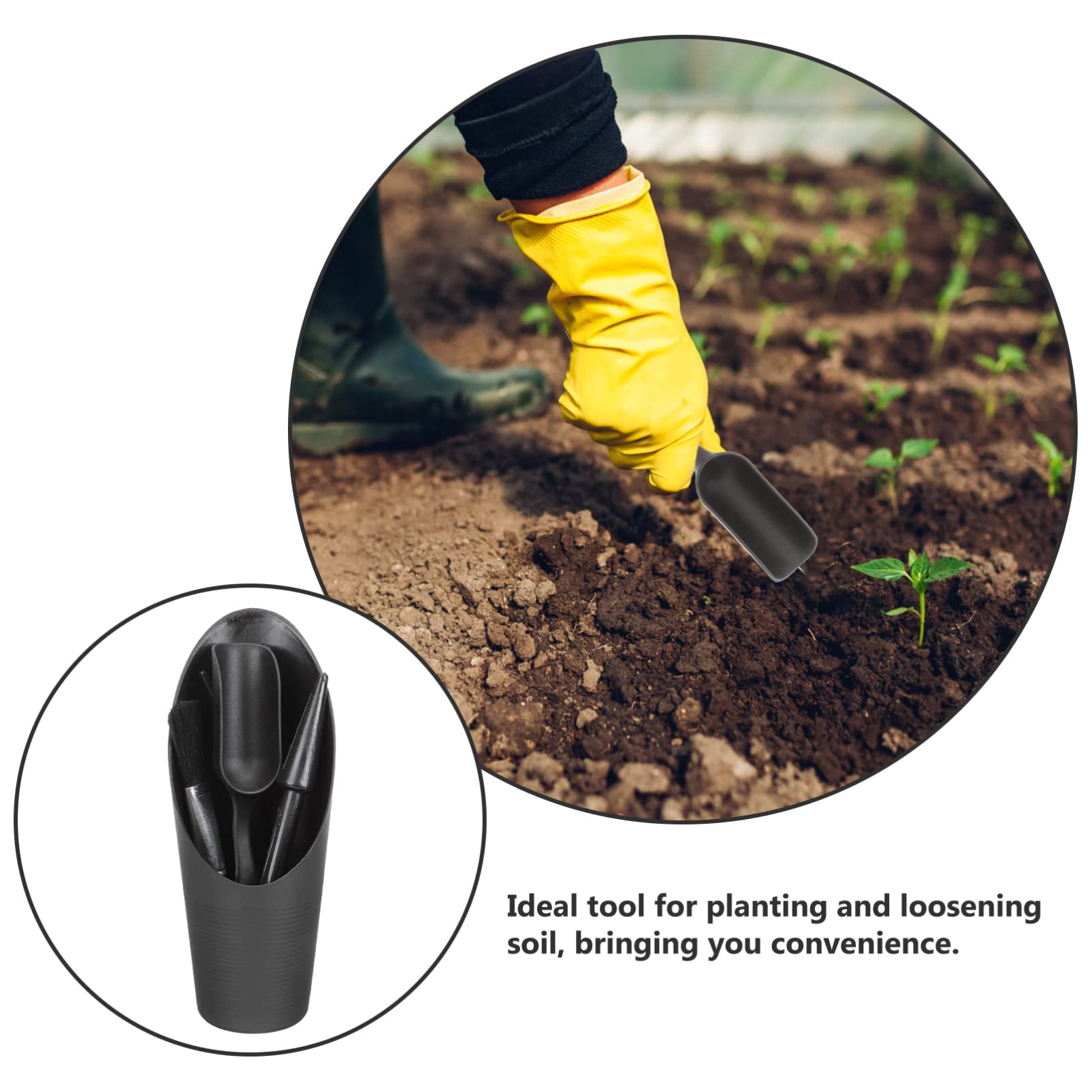 COHEALI Gardening Hand Tool Bonsai Tools Tool Sets Garden Flower Planting Tools Garden Set Hand Trowel Succulent Tools Gardening Bulb Planter Bulb Planter Tool Plant Accessories