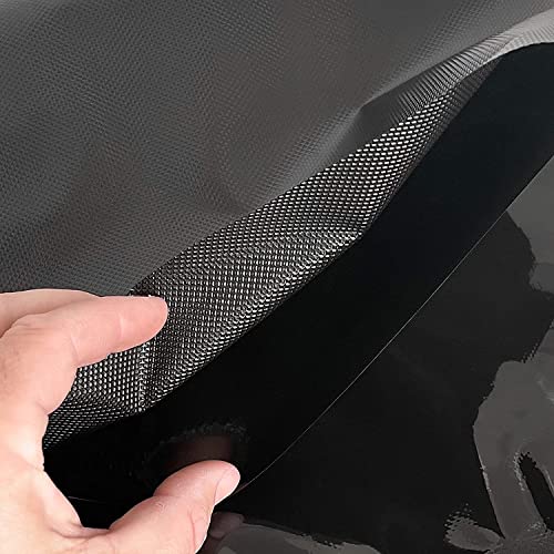 SEZONS - Diamond Bags - Vacuum Sealing bags 5mil - 50 bags (11x50, Black/Black)