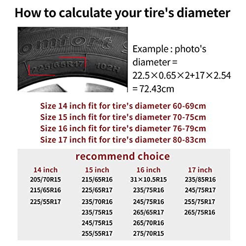 Freemason Masonic Tire Cover Waterproof Sunscreen Wheel Protectors for Trailer Rv SUV and Many Vehicle 15 Inch Tire Cover
