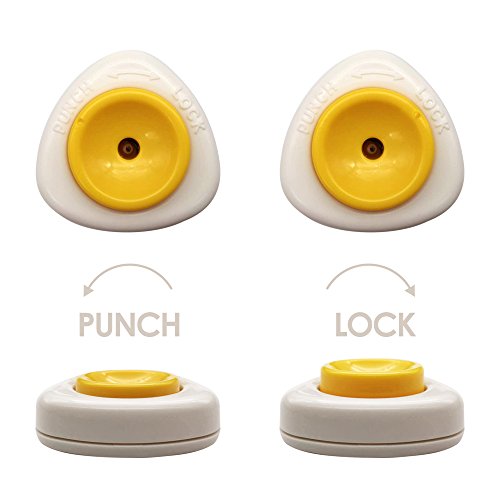 DELILONG simple and easy egg hole puncher Egg Piercer Egg Separators egg poacher pan 2pcs