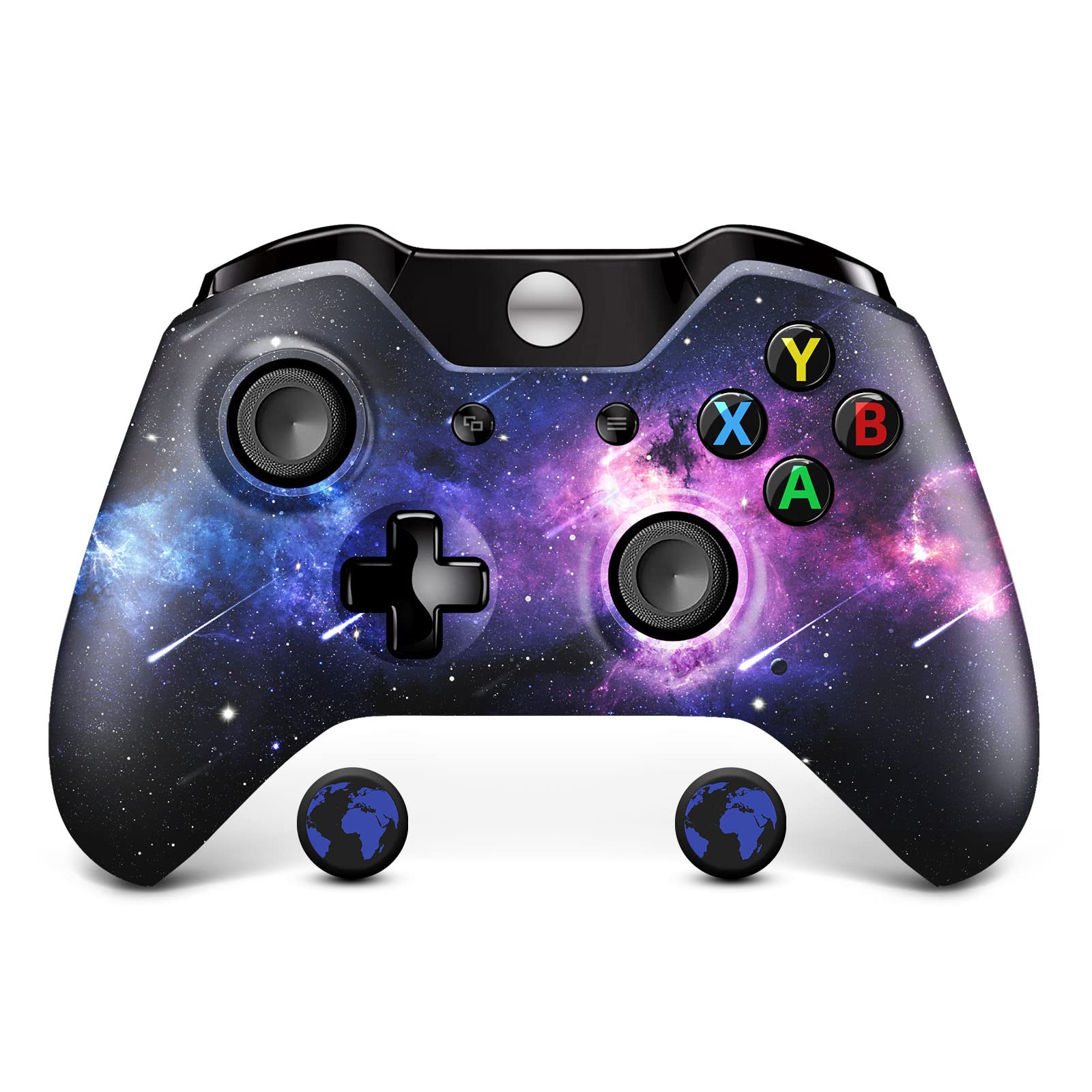 CHASDI Xbox One Wireless Controller, Custom Deisgn Starry Sky V2 Xbox Controller with 3.5mm Headphone Jack for All Xbox One Models, Series X S and PC