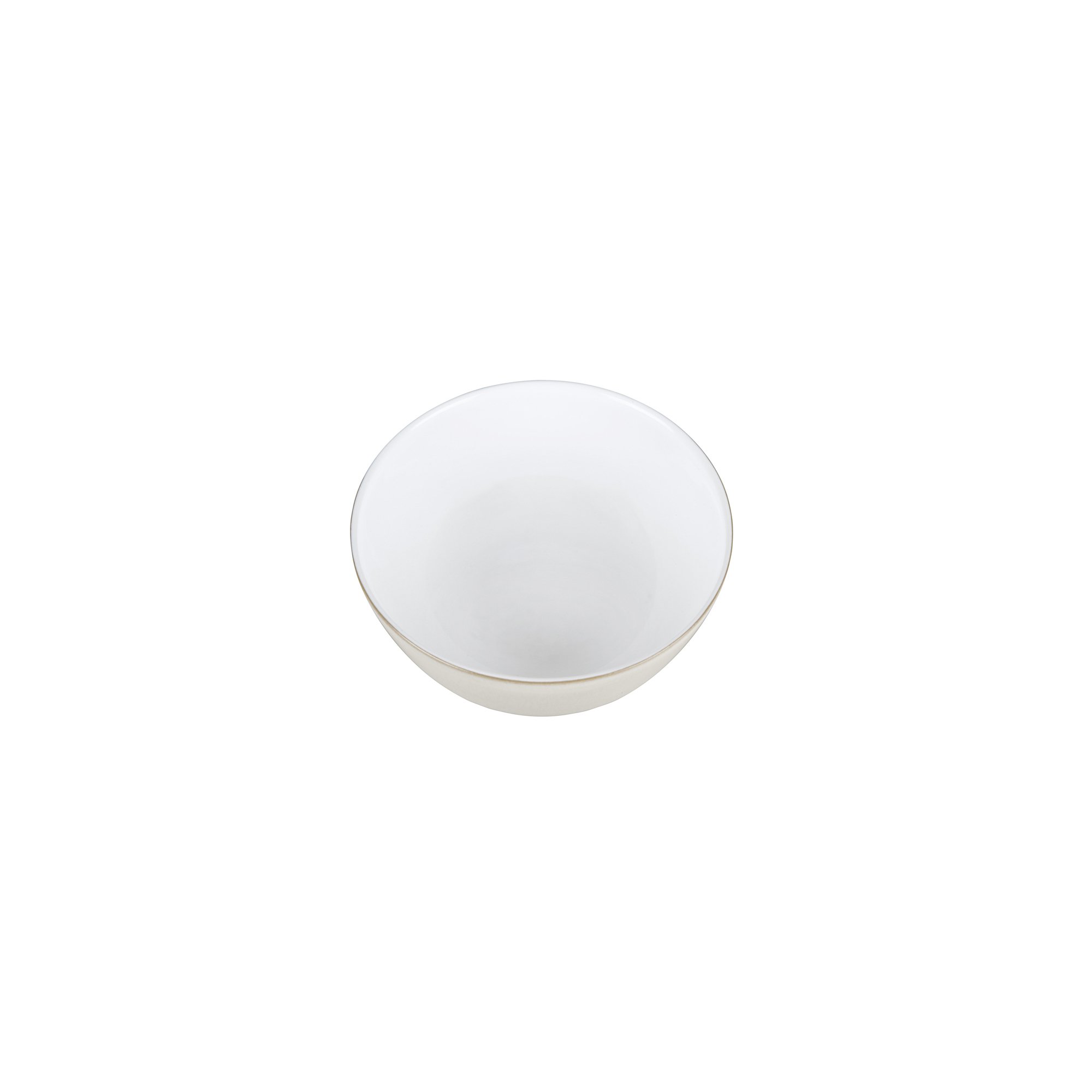 Denby 375048907 Natural Canvas Cereal Bowl Set, Cream, Set of 4, 15.5 x 15.5 x 6 cm