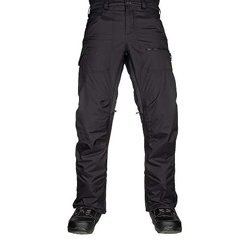 Burton Mens Covert Insulated Pant, True Black New, X-Large