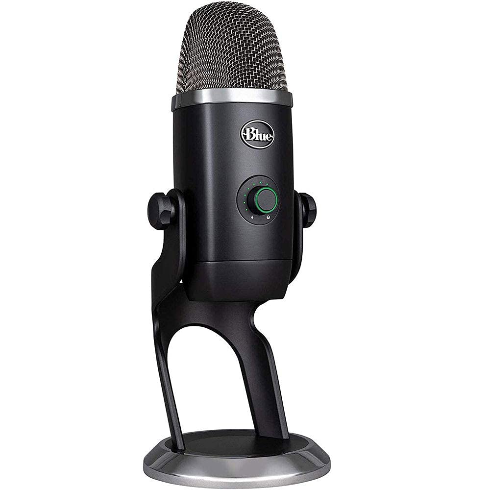 Blue YETI X Pro Condenser USB Microphone Plus Pack Bundle with Presonus StudioOne 5 Artist DAW, iZotope RX Elements Plug-in & Groover 3 Tutorials 3-Month Subscription, Polsen Headphone & Pop Filter