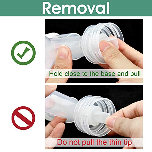 Maymom Pump Valve for Ameda Purely Yours Pumps; 6 Count Duckbills to Replace Ameda Pump Valves; Retail Packaging Factory Sealed; Compatible with Ameda HygieniKit Milk Collection System