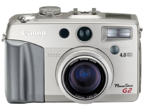 Canon PowerShot G2 4MP Digital Camera w/ 3x Optical Zoom (Renewed)