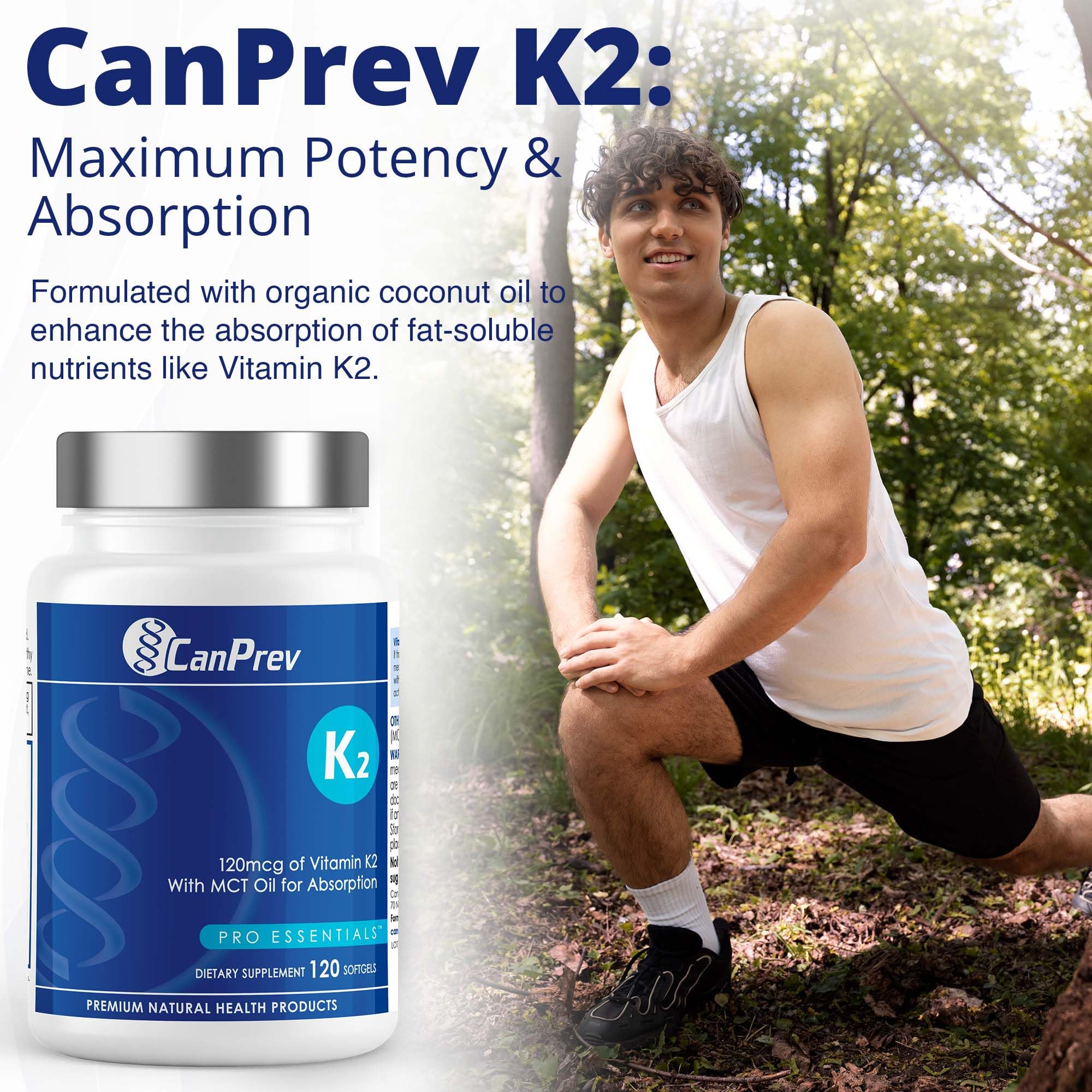 CanPrev K2 Softgels, 120 softgels