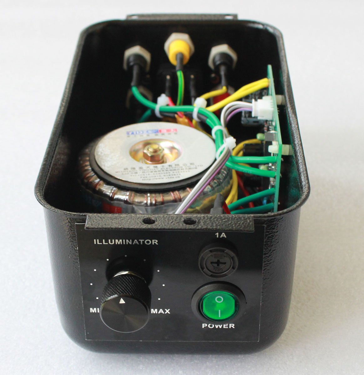 HAAG-Streit Slit Lamp Power Supply 0-6V Reostat Switch Output Free UPS/DHL Shipping