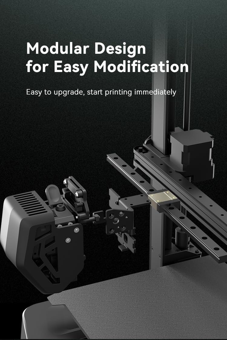 Creality Upgraded Ender-3 V3 SE Linear Rail Guide Kit, Linear Guideway - High Precision, High Speed Printing, and Long Service Life - Easy to Modify, Compatible with Ender-3 V3 SE