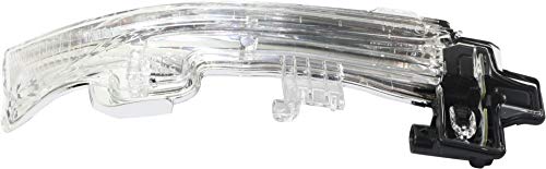 Evan-Fischer Mirror Turn Signal Light Compatible With 2011-2018 Volvo S60 & 2012-2016 S80