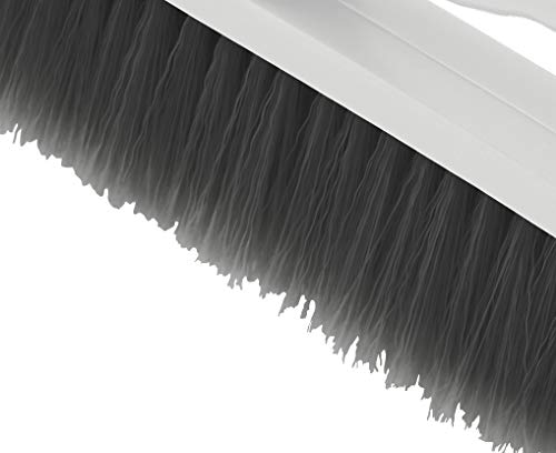 Superio Dual Function Car Snow Brush with Ice Scraper Foam Grip, One Size, Grey