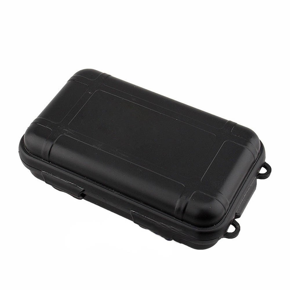 bjlongyi Outdoor Tool Storage Box,Container Shockproof Waterproof Survival Gear Travel Supplies Army Green
