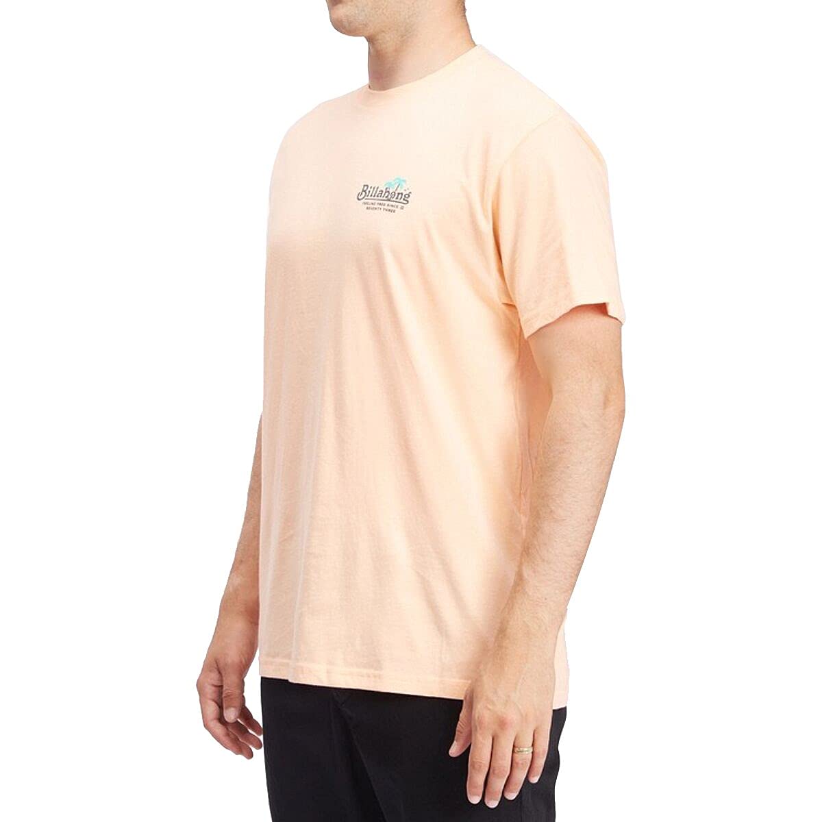 Billabong Lounge Short Sleeve Tee Light Peach LG