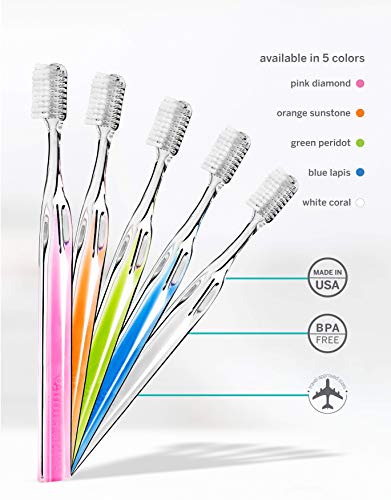 Supersmile Patented 45° Crystal Collection Toothbrush