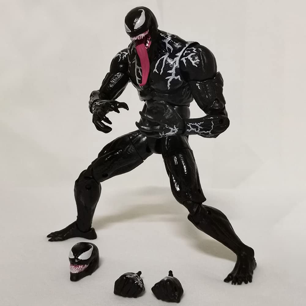 chengchuang Venom Legends Series - Venom Carnage Action Figure - Venom Carnage Figure - Venom Carnage Toy Collectible Figure, 7 Inch (Venom+Carnage)