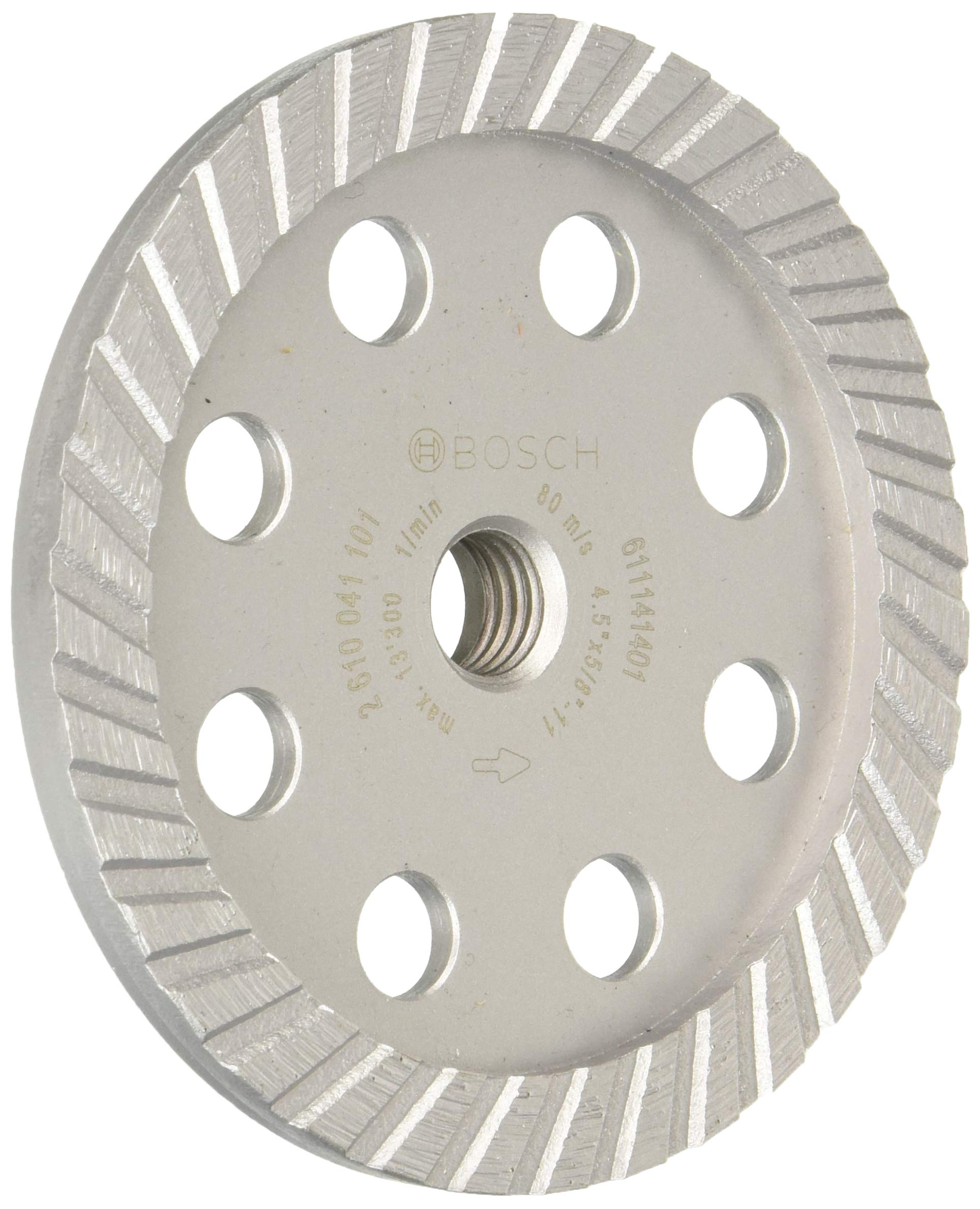Bosch DC4530S 4-1/2 In. Turbo Diamond Cup Wheel