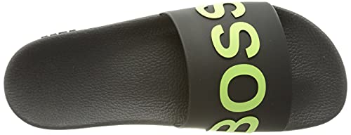 BOSS Men's Mules, Black3, 12