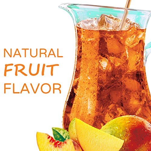 Crystal Light Sugar-Free Peach Mango Green Tea Naturally Flavored Powdered Drink Mix 60 Count Pitcher Packets
